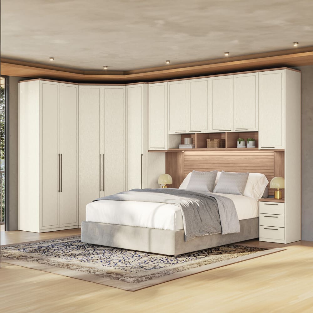 Guarda-roupa Modulado 166 Toledo 11 Portas | Ponto