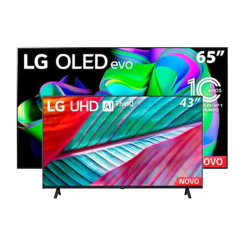 Smart TV 65" 4K LG OLED65C3PSA | Ponto