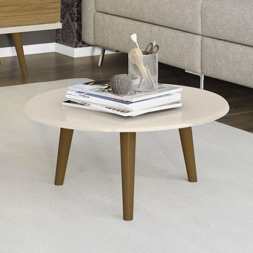 Mesa de Centro Sala de Estar Brilhante Cor | Ponto