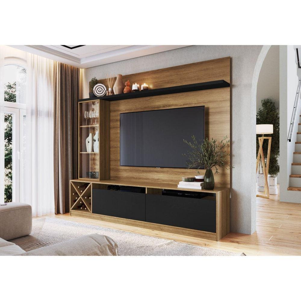 Rack com Painel para TV até 50 Polegadas | Ponto