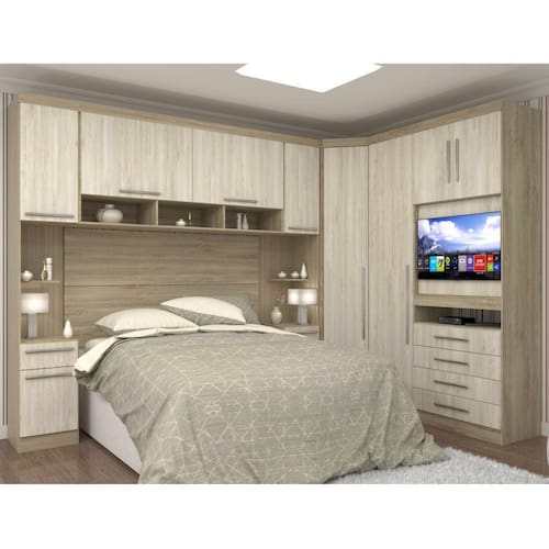 Jogo de Quarto Casal Modulado 001 | Ponto