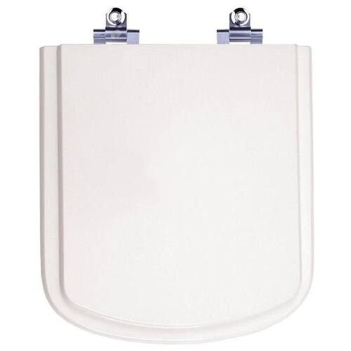 Tampa De Vaso Sanitario Com Amortecedor Hall Branco Para Bacia Roca | Ponto Tampa De Vaso Sanitario Com Amortecedor Hall Branco Para Bacia Roca | Ponto