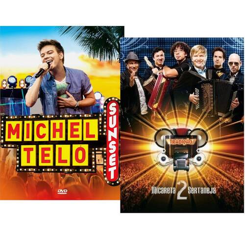 DVD Michel Teló Sunset + DVD Tradição | Ponto DVD Michel Teló Sunset + DVD Tradição | Ponto