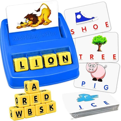 SOKULA Word Matching Letter Game Letter Matching Board Game Toy sokula-word-matching-letter-game-letter-matching-board-game-toy
