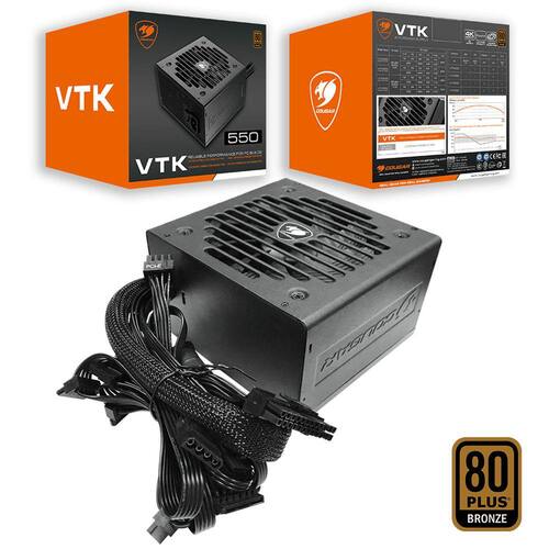 Fonte Gamer Cougar VTK550, 550W, 80 Plus Bronze, PFC Ativo, Ultra ...