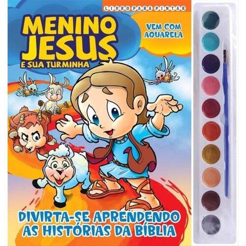 Menino Jesus livro para pintar | Ponto