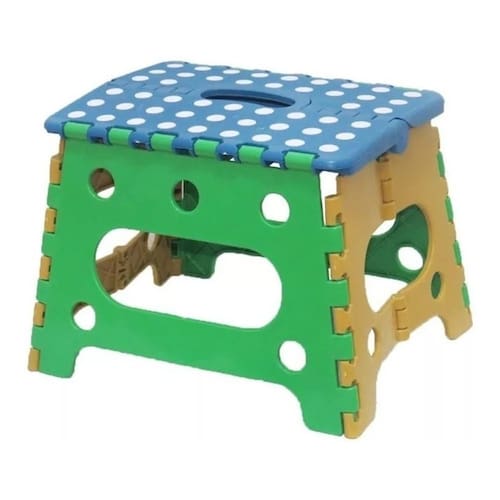 Banquinho Dobrável Banqueta Plástica Infantil Banco | Ponto
