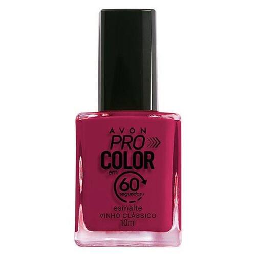 Avon - Pro Color Esmalte Vinho Classico 10Ml | Ponto