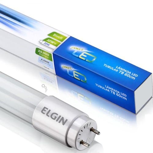 Lâmpada Tubular Led T8 10W Elgin | Ponto