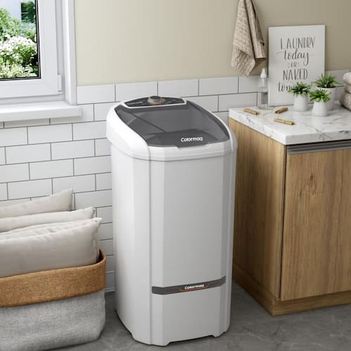 Lavadora de Roupas Colormaq EcoMax LCS10 Semiautomática | Ponto
