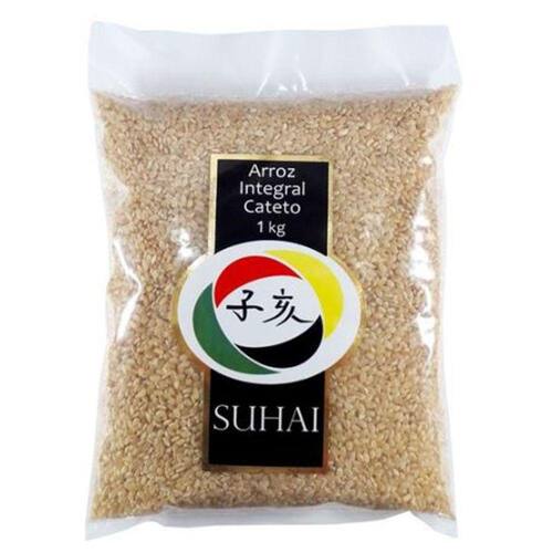 Arroz Integral Cateto Tipo Curto 1Kg Suhai | Ponto Arroz Integral Cateto Tipo Curto 1Kg Suhai | Ponto
