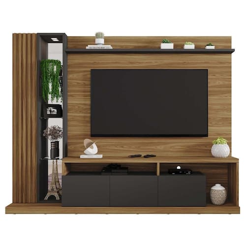 Painel Home Theater Para Tv 75 Polegadas | Ponto