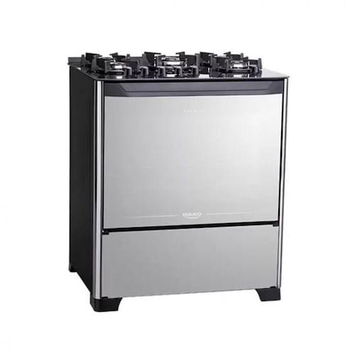 Fogão Dako 5 Bocas/Frente Em Vidro Espelhado | Ponto