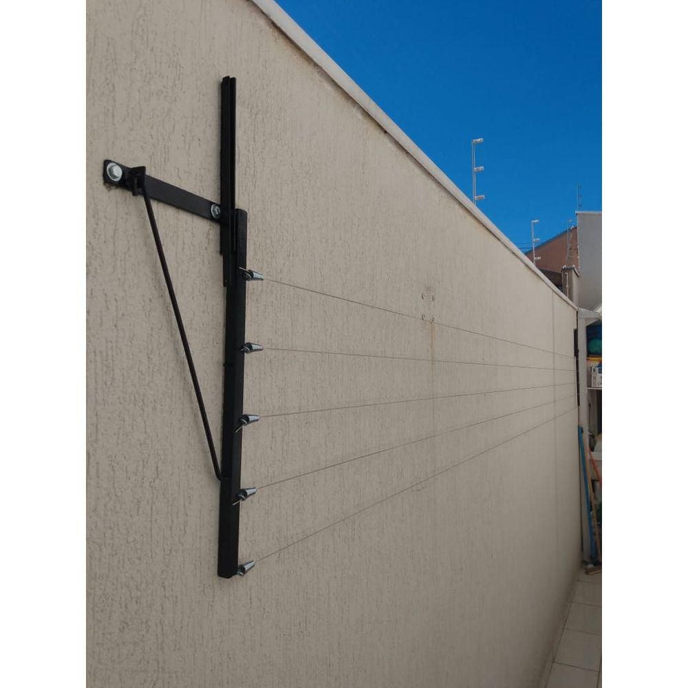 Varal Dobrável, Retrátil ,Parede/ Muro ,Mão | Ponto Varal Dobrável, Retrátil ,Parede/ Muro ,Mão | Ponto