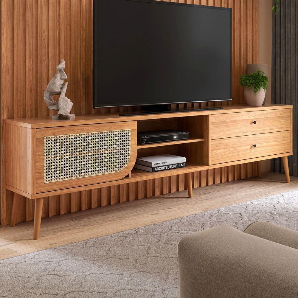 Rack Para Tv Até 65 Polegadas 1 Porta | Ponto