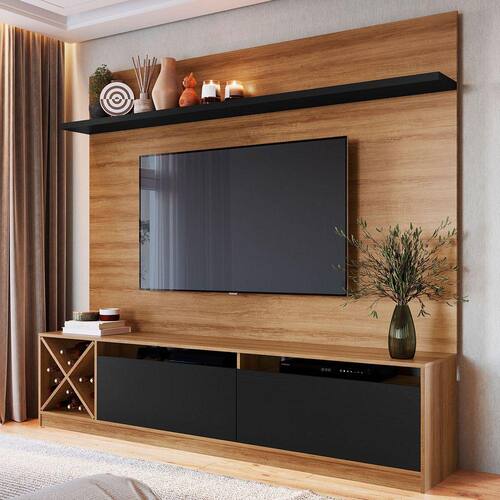 Rack Com Painel Para Tv Até 65 Polegadas | Ponto