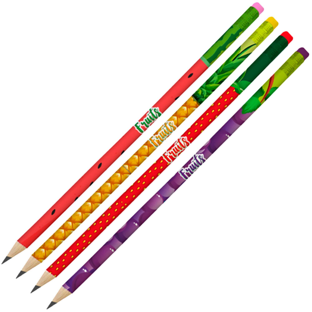 Lápis Preto HB borracha Tris Collection | Ponto