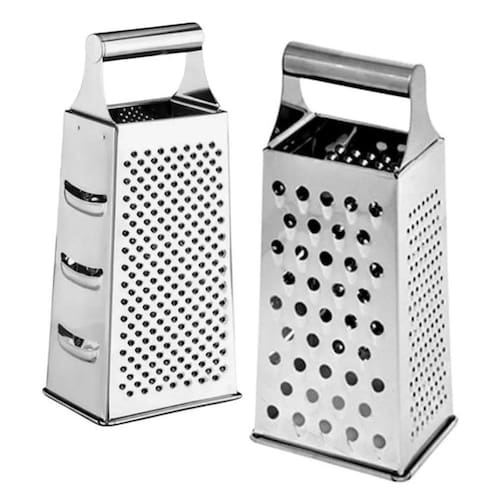 Ralador Inox 4 Faces 21cm Inox - Gourmet | Ponto