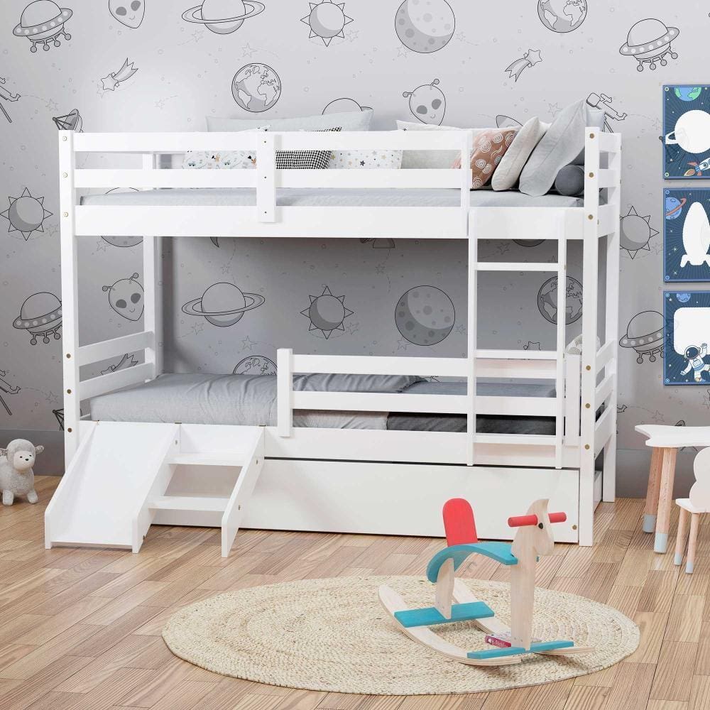 Treliche Solteiro Infantil Slim e Mini Escada/Escorregador | Ponto