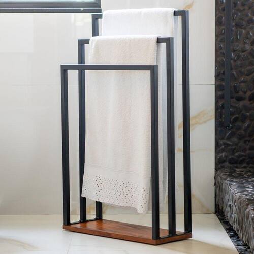 Porta Toalha Toalheiro de banho Lena Para Chão | Ponto