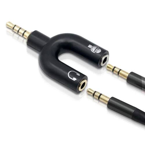 Plug Adaptador Spliter P2 X P3 Áudio | Ponto