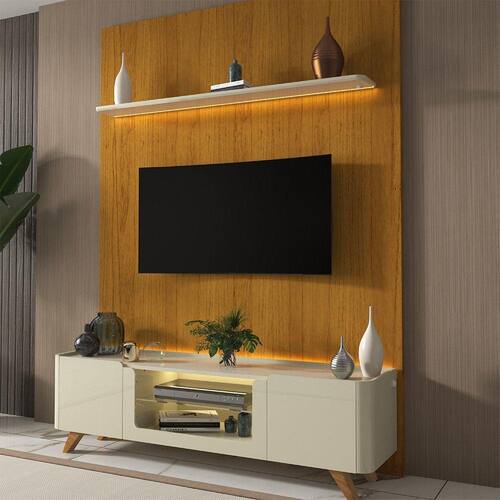 Rack com Painel para TV até 75 Polegadas | Ponto