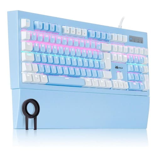 Teclado Mecânico Gamer Switch Blue Led | Ponto