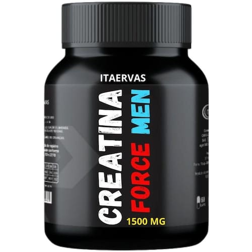 Creatina Force Men 1500mg 60 Cápsulas | Ponto