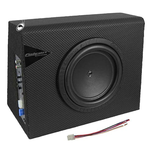 Caixa Subwoofer 8" Amplificada Automotiva Falcon | Ponto