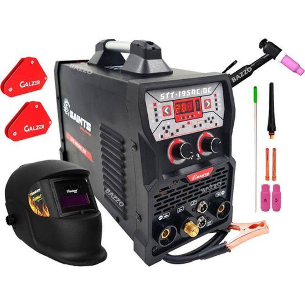 Solda Inversora 200A AC/DC Tig MMA | Ponto