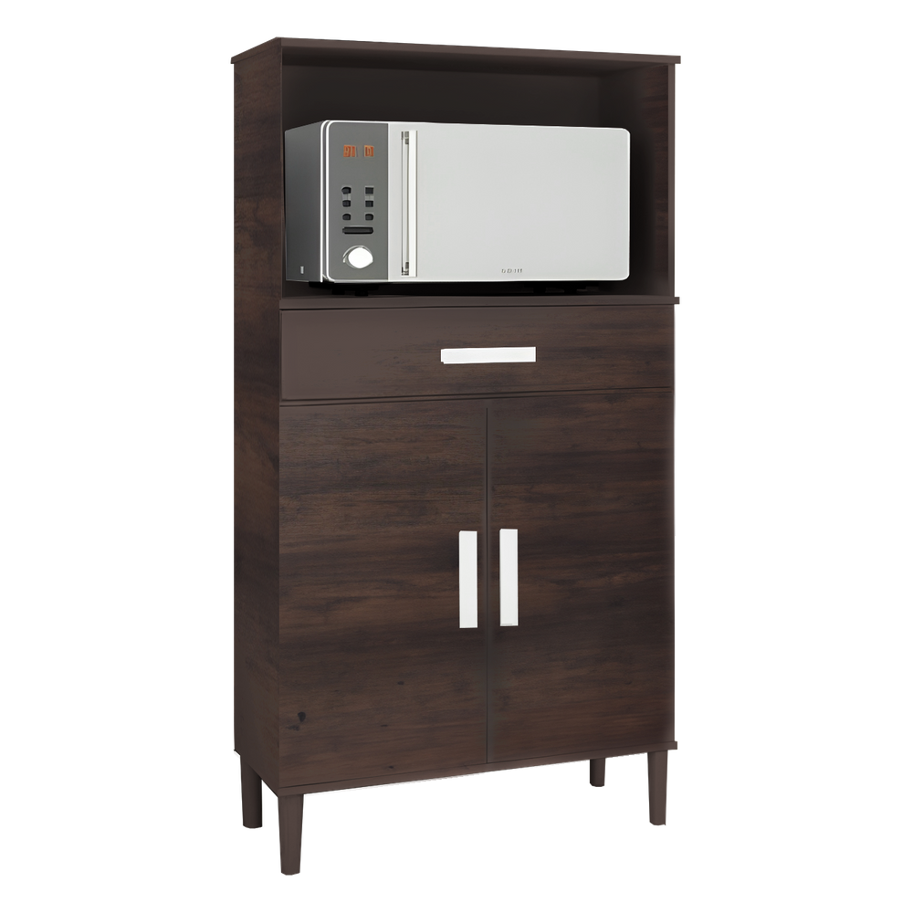 Balcão Microondas Duplo Cozinha 2 portas e 1 gaveta | Ponto