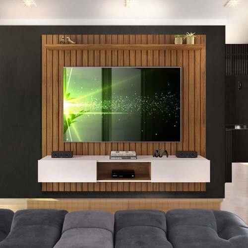Painel ripado para TV até 65 polegadas | Ponto
