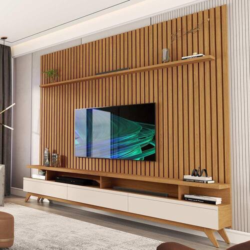 Rack com painel para TV até 75 polegadas | Ponto