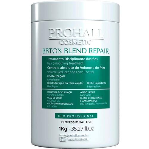 Botox Orgânico Prohall Blend Repair Sem Formol Ponto
