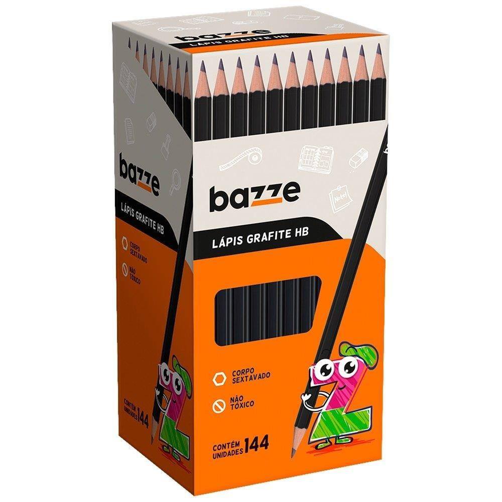 Lápis Bazze Grafite Sextavado HB - Embalagem | Ponto