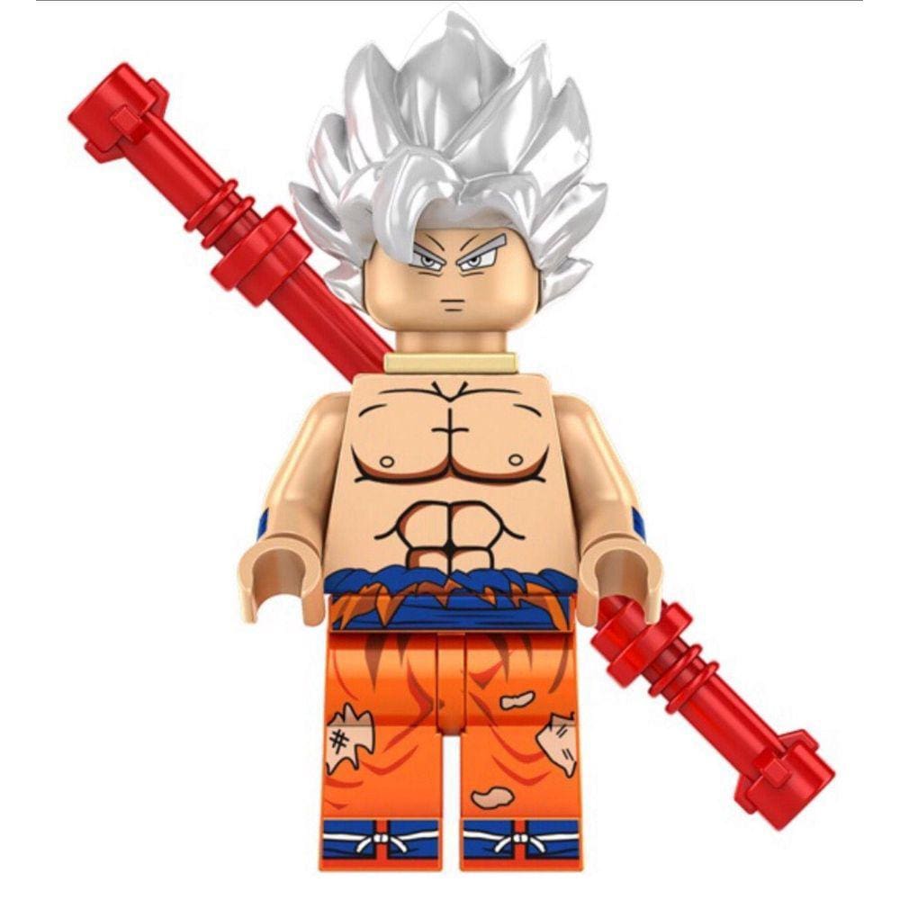 Boneco Blocos De Montar Goku Superior Ultra | Ponto