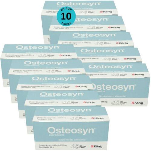 Osteosyn 2000Mg 60 Comprimidos Cães E Gatos | Ponto
