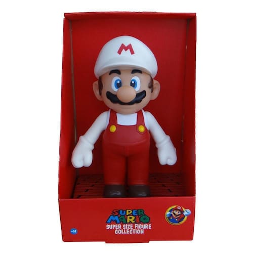 Boneco Mario Fire - Super Mario Bros | Ponto