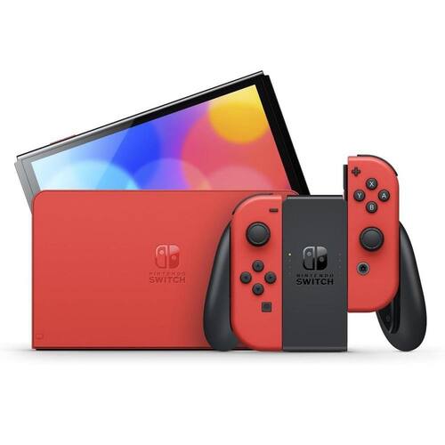 Console Nintendo Switch Oled Vermelho Mario | Ponto