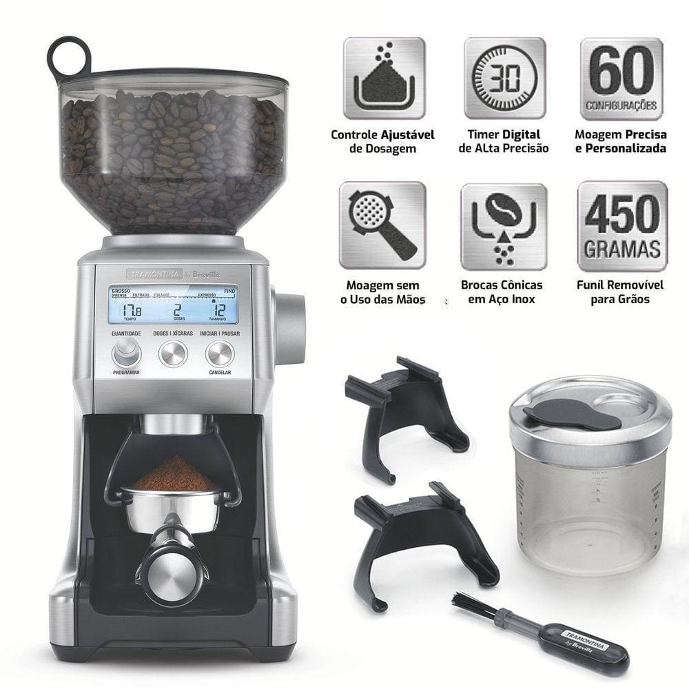 Moedor De Grãos De Café 60 Níveis - By | Ponto