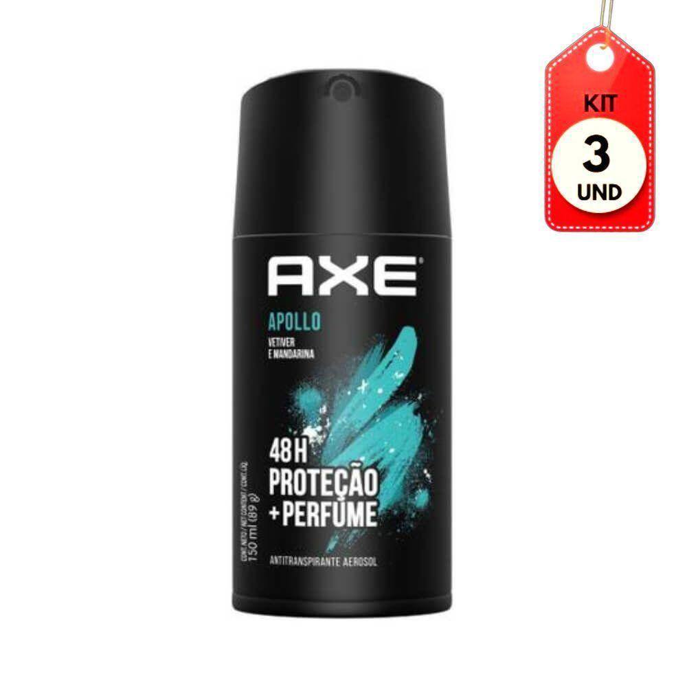 Kit C/03 Axe Apollo Body Spray | Ponto