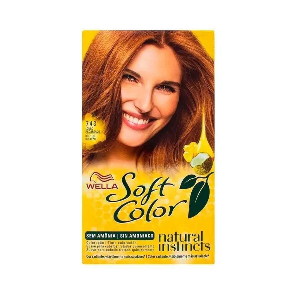 Soft Color Coloração Kit 743 Louro | Ponto