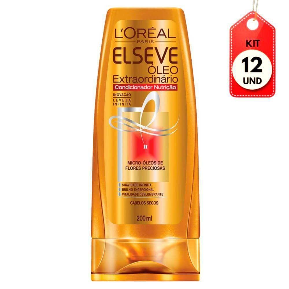 Kit C-12 Elseve óleo Extraordinário Nutrição | Ponto