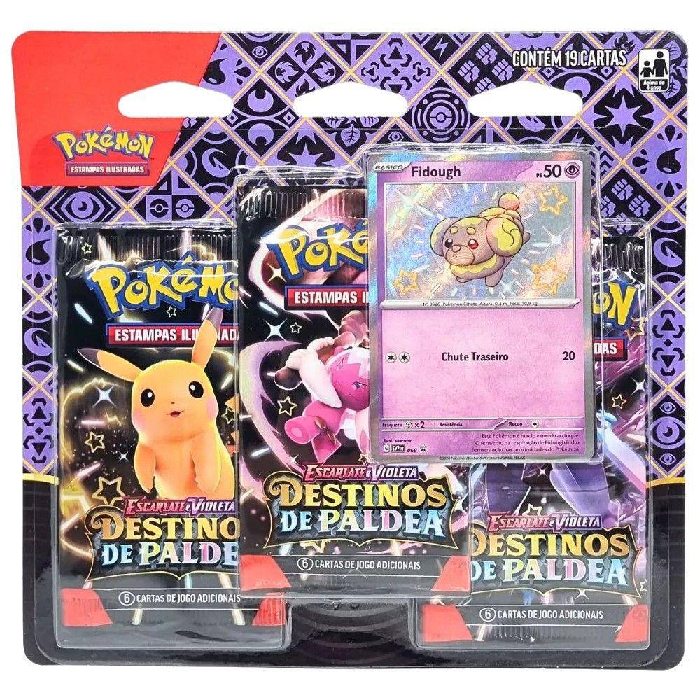 Pokemon Blister Triplo Escarlate E Violeta Destinos Ponto