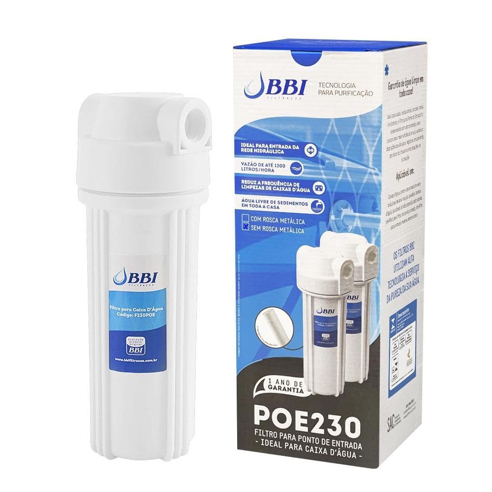 Filtro P Caixa Dágua Bbi Poe 230 | Ponto