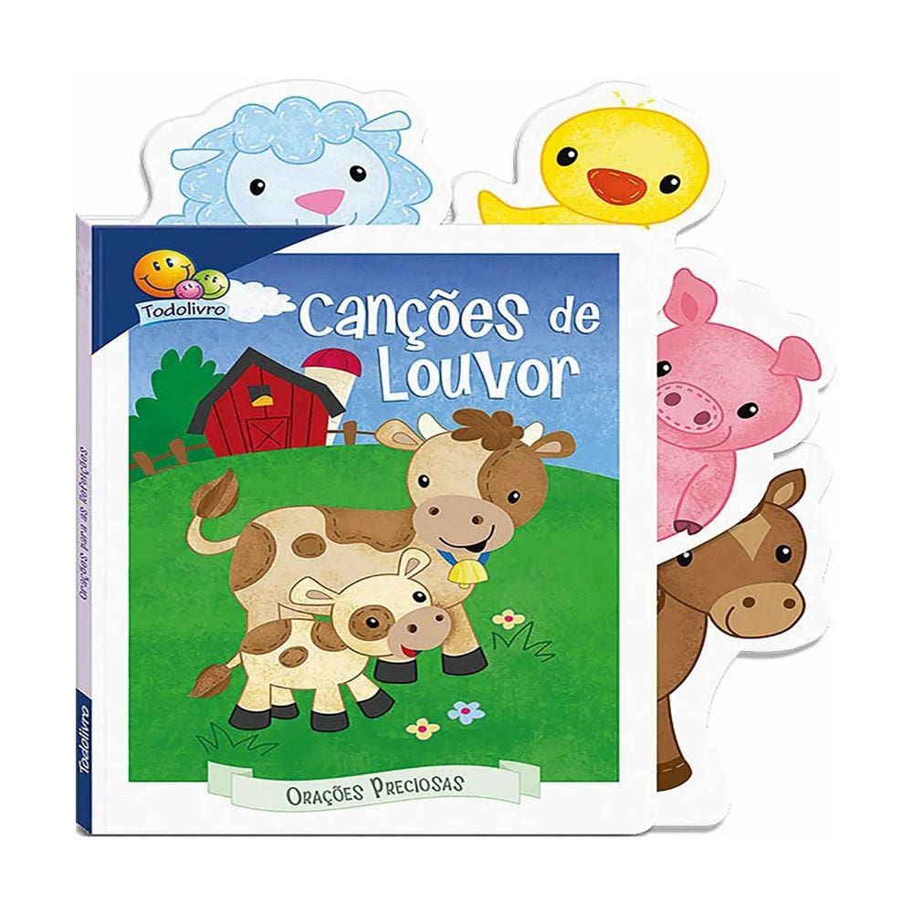Livro infantil Orações preciosas: Canções de Louvor | Ponto
