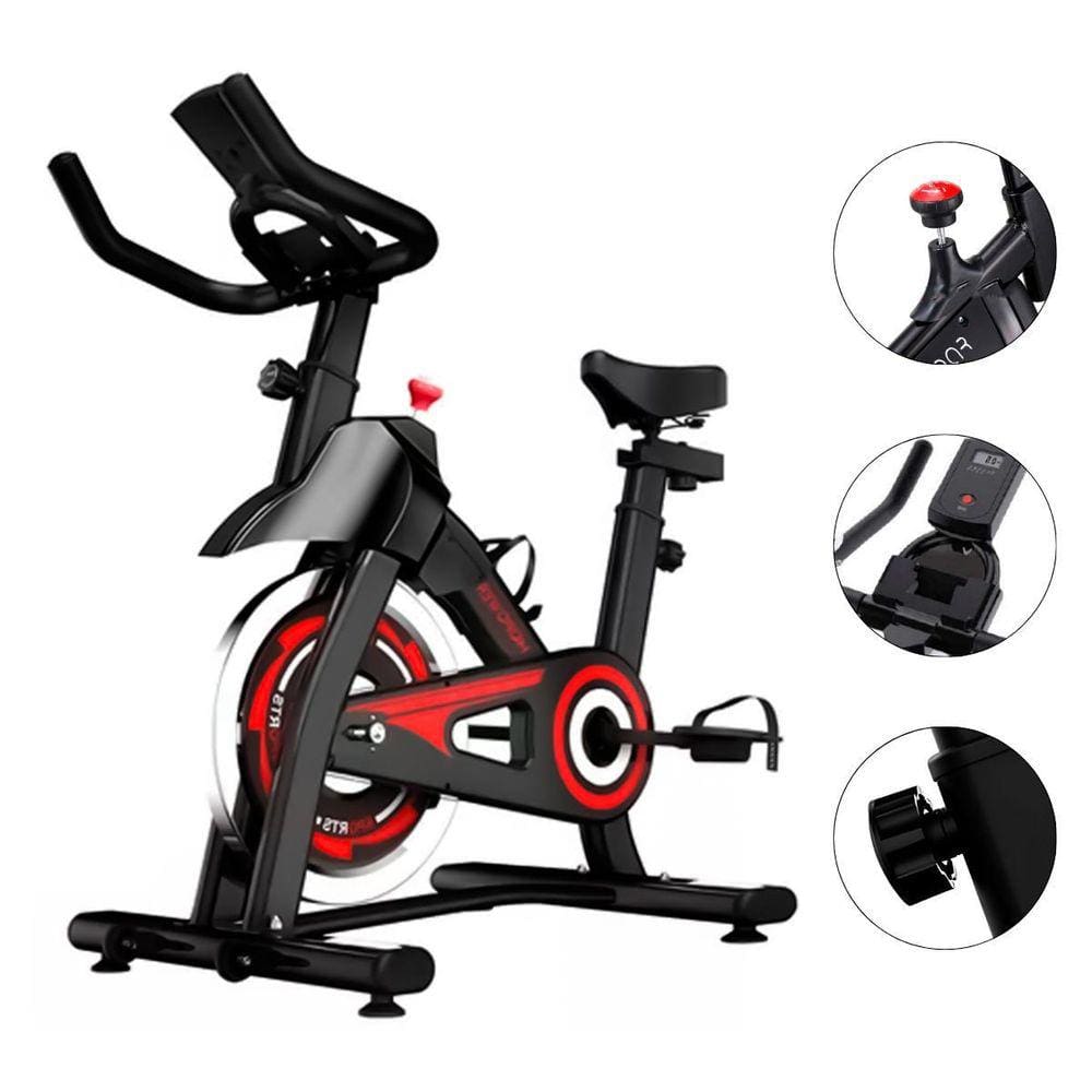Bicicleta Spinning Ergométrica Profissional Monitor 150Kg | Ponto
