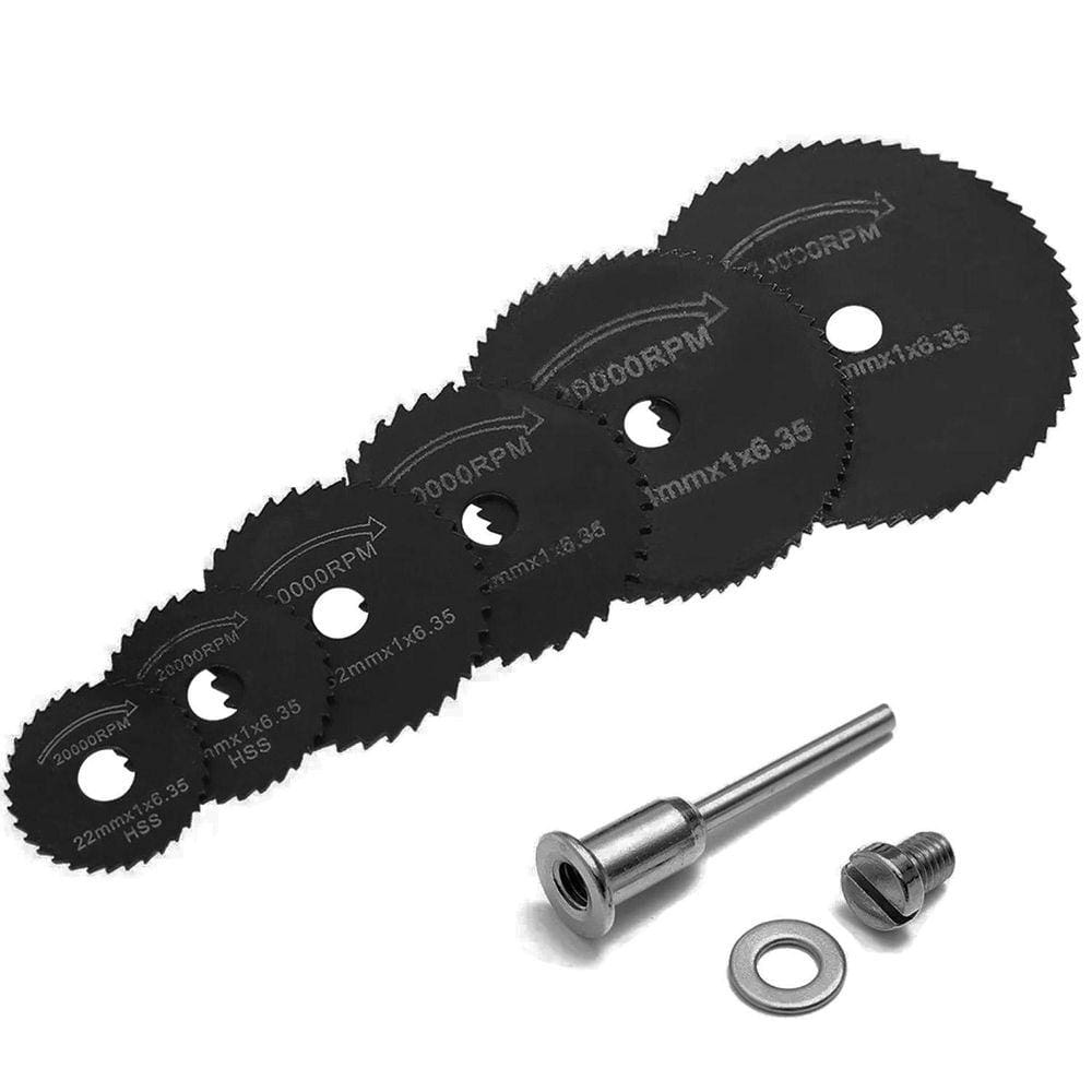 Kit 6 Discos Lâmina De Serra Aço Rápido | Ponto