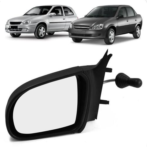 Retrovisor Esquerdo Controle Corsa 93-02 Classic | Ponto