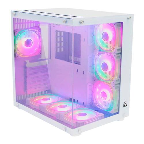 Gabinete Gamer Ryvel Ymir White Ry-Gb-Yr-Wt | Ponto